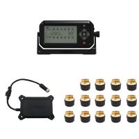 China 14 wheel OTR external sensors, repeaters, receivers tire pressure monitoring system for sale