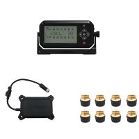 China 8 wheel OTR external sensors, repeaters, receivers tire pressure monitoring system for sale