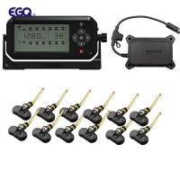 China 12 Wheel Valve Stem Sensor Repeater And Receiver Tire Pressure Monitoring System for sale