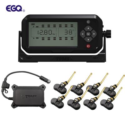 China 8 Wheel Valve Stem Sensor Trailer TPMS System Tire Pressure Monitoring System for sale