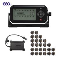 China 26 wheels external sensor + repeater + receiver tire pressure monitoring system for sale