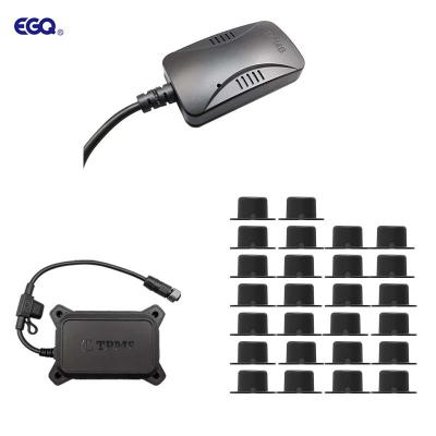 China LCD Screen Truck Tire Pressure Monitoring System Solar Power TPMS OEM for sale