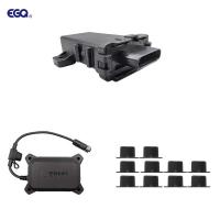 China 10-Wheel J1939 CAN Receiver Truck Trailer TPMS with LCD Screen for sale