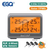 China MY77T Solar Car TPMS Monitoring Tire Pressure 433MHz Internal Sensor for sale