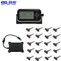 China LCD Display 26 wheels Truck Tire Pressure Monitoring System for sale