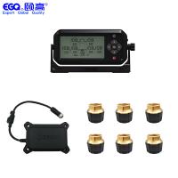 China LCD RV Tire Pressure Monitoring System Car TPMS System ACC Input RS232 Output for sale
