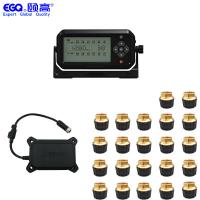 China TPMS 22 Wheel 345mAh 433.92HMz Truck Tire Pressure Sensor RS232 for sale