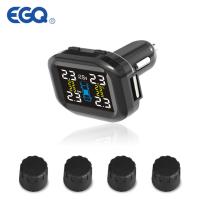 China Cigarette Lighter Rechargeable Tire Pressure Monitoring System for sale