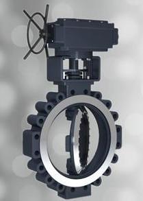 China 1000mm Triple Eccentric Butterfly Valve DN125 Hard Seal Lug Butterfly Valve for sale