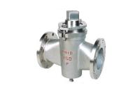 China DN100 Straight Through Plug Valve Three Way Plug Valve ISO 14001 for sale