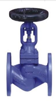 China Cast Steel Bellow Seal Globe Valve DN25 Ari Faba Globe Valve High Temperature for sale