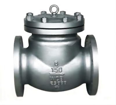 China Gray 150LB ANSI Swing Check Valve DN350 Non Return Valve for sale