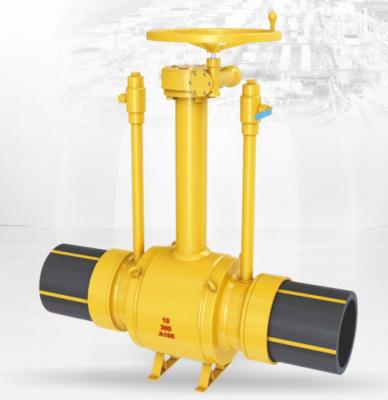 China Long Life PE Forged Steel Ball Valve Reliable Pe Ball Valves For Gas for sale