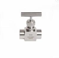 China Barstock Stainless Needle Valve NPT BSPP BSPT Thread Needle Valve Ss316 for sale