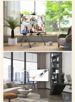 China Y1250 65in To 110in Mobile TV Stand Cart Floor Stand Mount Rooms Display Mobile Trolley For LCD LED OLED for sale
