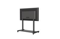 China Easy Molility Floor Stand Tv Mount 75 Inch For 75inch To 110 Inches Heavy Duty Tv Stand With Wheels for sale