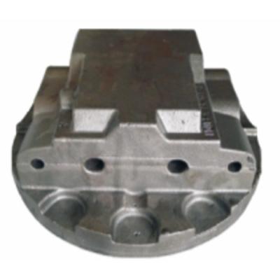 China Construction Machinery QT600-3 Steel Casting Parts Hydraulic Manifold Valve Body for sale