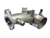 China Aluminum Alloy Permanent Mold Casting Precision Machining Elbow Pipe for sale