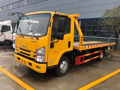 China Dongfeng 4 Ton 5 Ton 8 Ton Road Wrecker Towing Truck 130HP Flatbed Tow Truck for sale