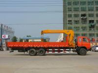 China Dongfeng 6x4 10 Ton Truck Mounted Crane with 4-Arm Telescopic Boom 12m Lifting Height for sale