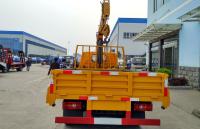 China JMC 2 Ton 3.2 Ton Truck Mounted Crane 4x2 Diesel Boom Truck 85KW for sale