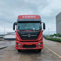 China Dongfeng 6x4 Tractor 40-50ton Refrigerator Semi Trailer Freezer Container 412HP for sale