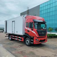 China Dongfeng 6x4 Tractor 40-50ton Refrigerator Semi Trailer Freezer Container 412HP for sale