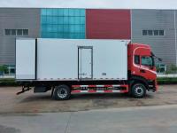 China Dongfeng 6x4 Tractor 40-50ton Refrigerator Semi Trailer Freezer Container 412HP for sale