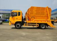 China Dongfeng Swing Arm Garbage Truck 10cbm Refuse Collection Vehicle 190HP Euro III for sale