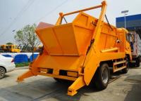 China Dongfeng Swing Arm Garbage Truck 10cbm Refuse Collection Vehicle 190HP Euro III for sale