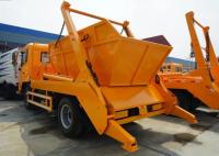 China Dongfeng Swing Arm Garbage Truck 10cbm Refuse Collection Vehicle 190HP Euro III for sale