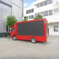 China Customized Mobile Outdoor 4X2 LED Display Stage Truck P6 Full Color Screen 5995mm for sale