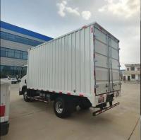 China 4x2 120HP Light Duty Cargo Box Truck 5000kg Payload Diesel Euro 5 for sale