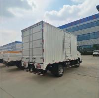 China 4x2 120HP Light Duty Cargo Box Truck 5000kg Payload Diesel Euro 5 for sale