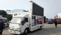 China FAW 4x2 Mobile LED Billboard Advertising Truck P6 Outdoor Screen 3840x1760mm High Brightness for sale