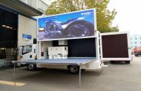 China FAW 4x2 Mobile LED Billboard Advertising Truck P6 Outdoor Screen 3840x1760mm High Brightness for sale