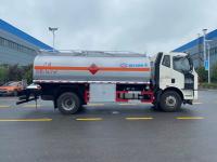 China FAW 4x2 180HP 14000L Fuel Tank Truck Diesel Gasoline Oil Transport Delivery Vehicle for sale
