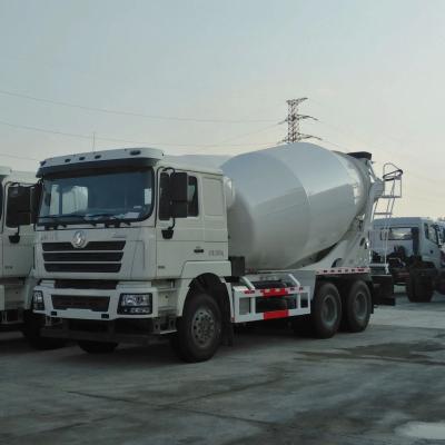 China Shacman 6x4 Concrete Mixer Truck 12 CBM 340 HP Cement Transport Tanker for sale