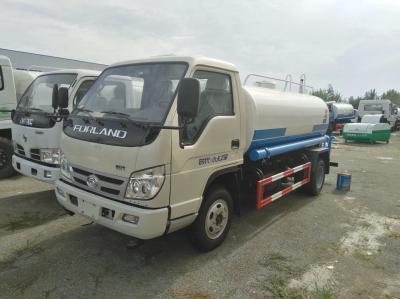 China Forland 3000L 3Ton Mini Water Sprinkler Truck Stainless Steel Tank Drinking Water Delivery for sale