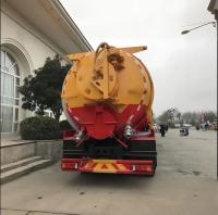 China Dongfeng 6x4 18cbm Vacuum Sewage Suction Tanker Truck 260hp Water Ring Pump for sale