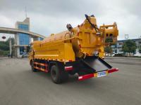 China Dongfeng 2cbm Water Tank Sewage Suction Truck 4x2 95hp Diesel Vacuum Tanker for sale
