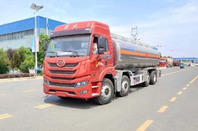 China 6CBM FAW Oil Tank Truck 4x2 Diesel Fuel Tanker with Dispenser 110HP for sale