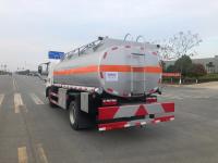 China 6CBM FAW Oil Tank Truck 4x2 Diesel Fuel Tanker with Dispenser 110HP for sale
