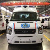 China ICU Type Ford Transit Ambulance 2835mm Wheelbase 3510kg GVW for Patient Transport for sale