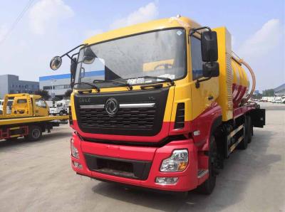 China Dongfeng 6x4 18CBM Sewage Suction Truck with Vacuum Pump 260HP for sale