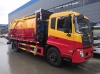 China Dongfeng 6x4 18CBM Sewage Suction Truck with Vacuum Pump 260HP for sale