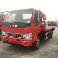 China JAC 5ton Breakdown Recovery Flatbed Rescue Tow Truck Wrecker 98HP Euro 2 for sale