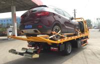 China 5 Ton JAC Recovery Towing Wrecker Integrated Tow Truck 4x2 Euro 2 Diesel for sale
