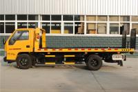 China JMC 4 Ton Light Duty Flatbed Wrecker Recovery Tow Truck 4x2 152HP Diesel for sale