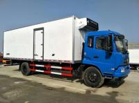 China 12 Ton Refrigerator Truck 6.8m Freezer Cargo Van 180HP Diesel Engine for sale